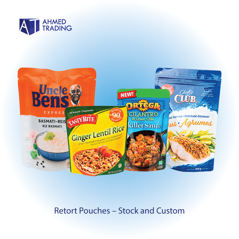 Retort Pouches – Stock and Custom - Ahmed Trading